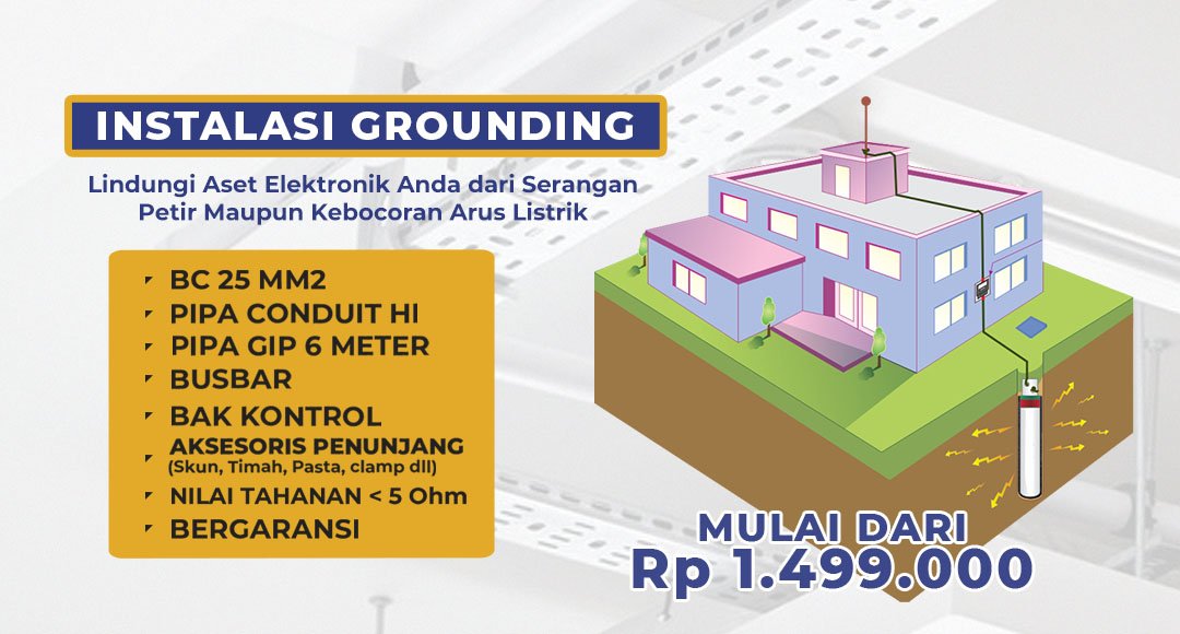 Pemasangan Grounding System - Jagoan Listrik